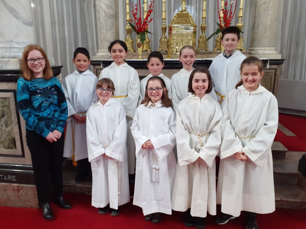 Confirmation : Thank you to the Altar Servers | St. Vincent de Paul ...